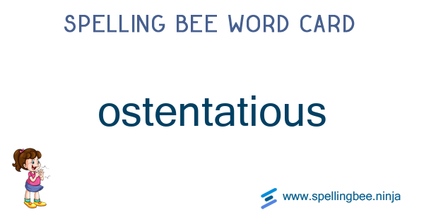 Ostentatious: Ultimate Guide to Meaning, Pronunciation, Synonyms ...