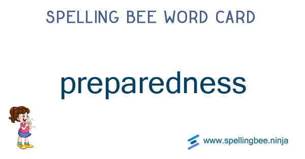 Preparedness: Ultimate Guide to Meaning, Pronunciation, Synonyms ...