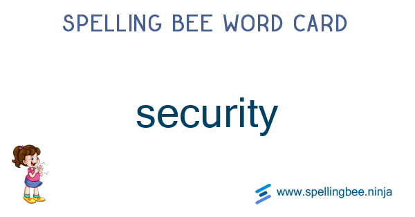 Security: Ultimate Guide to Meaning, Pronunciation, Synonyms, Anagrams ...