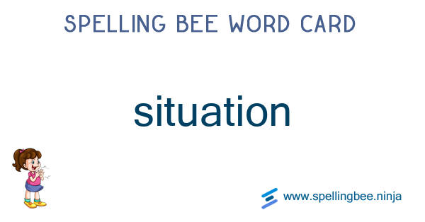 Situation: Ultimate Guide to Meaning, Pronunciation, Synonyms, Anagrams ...