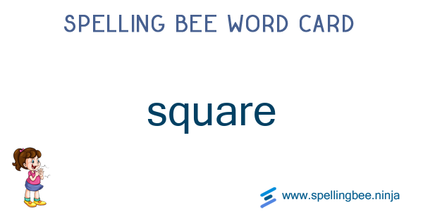 Square: Ultimate Guide to Meaning, Pronunciation, Synonyms, Anagrams ...
