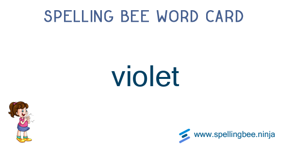 Violet: Ultimate Guide to Meaning, Pronunciation, Synonyms, Anagrams ...