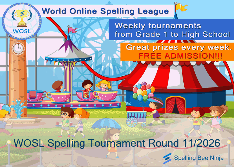 Spelling Bee Ninja :: Spelling Bee Tournament
